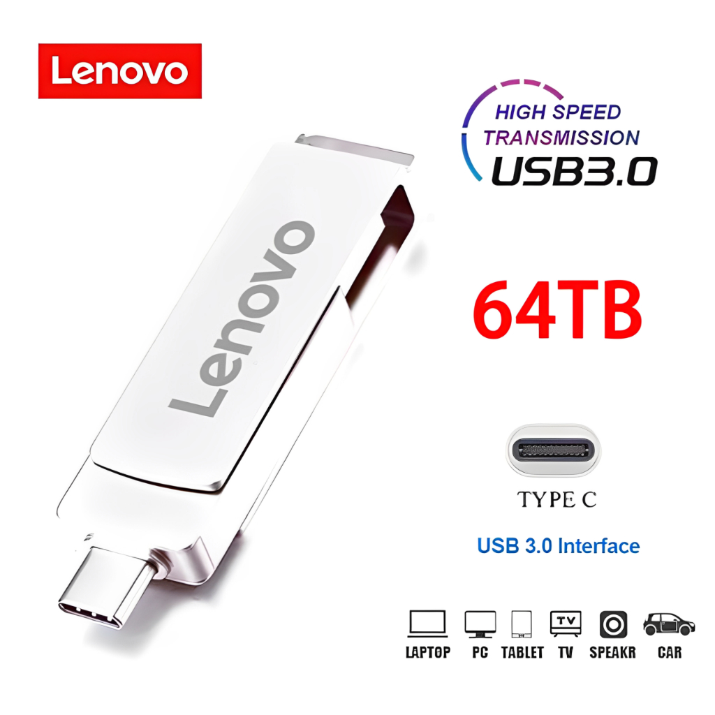 Pendrive de Alta Capacidade 2TB a 64TB USB 3.0 – Compacto, Rápido e ...
