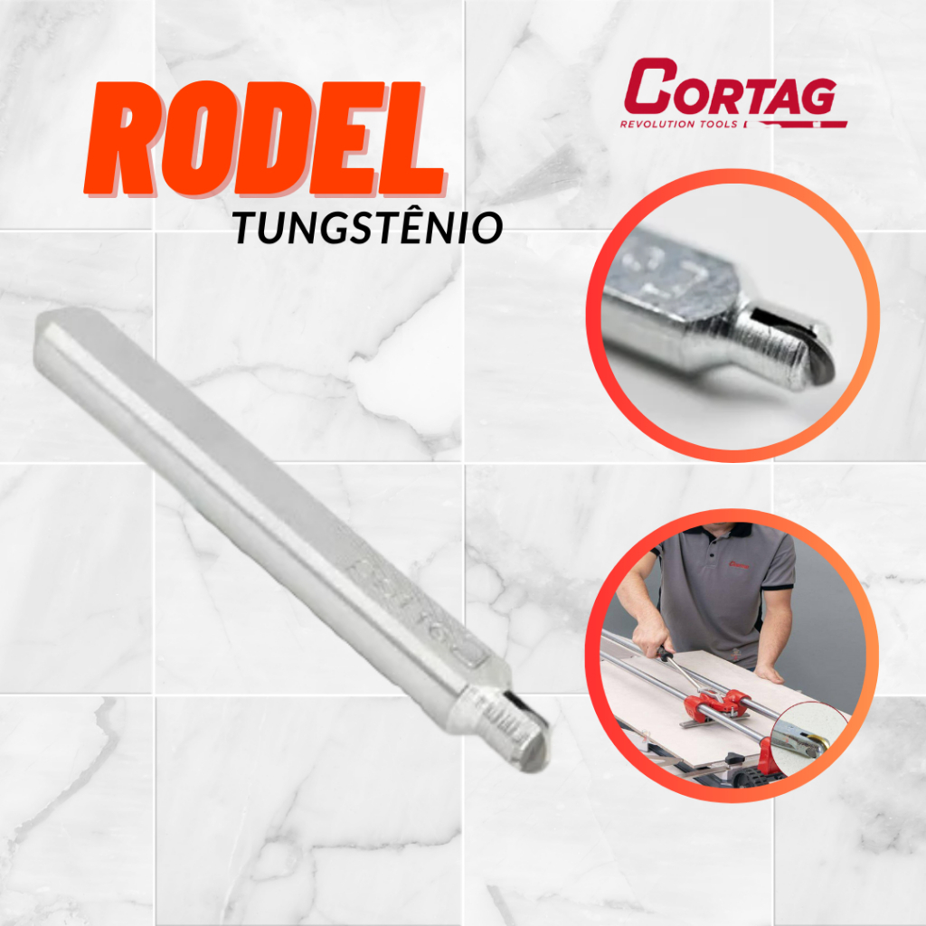 Rodel Widea Videa Riscador de Piso e Porcelanato Tungstênio 80mm Cortag ...