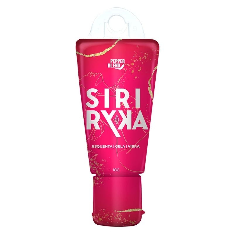 Siri Ryca Gel Comestível Esquenta, Gela e Vibra 18g | Shopee Brasil