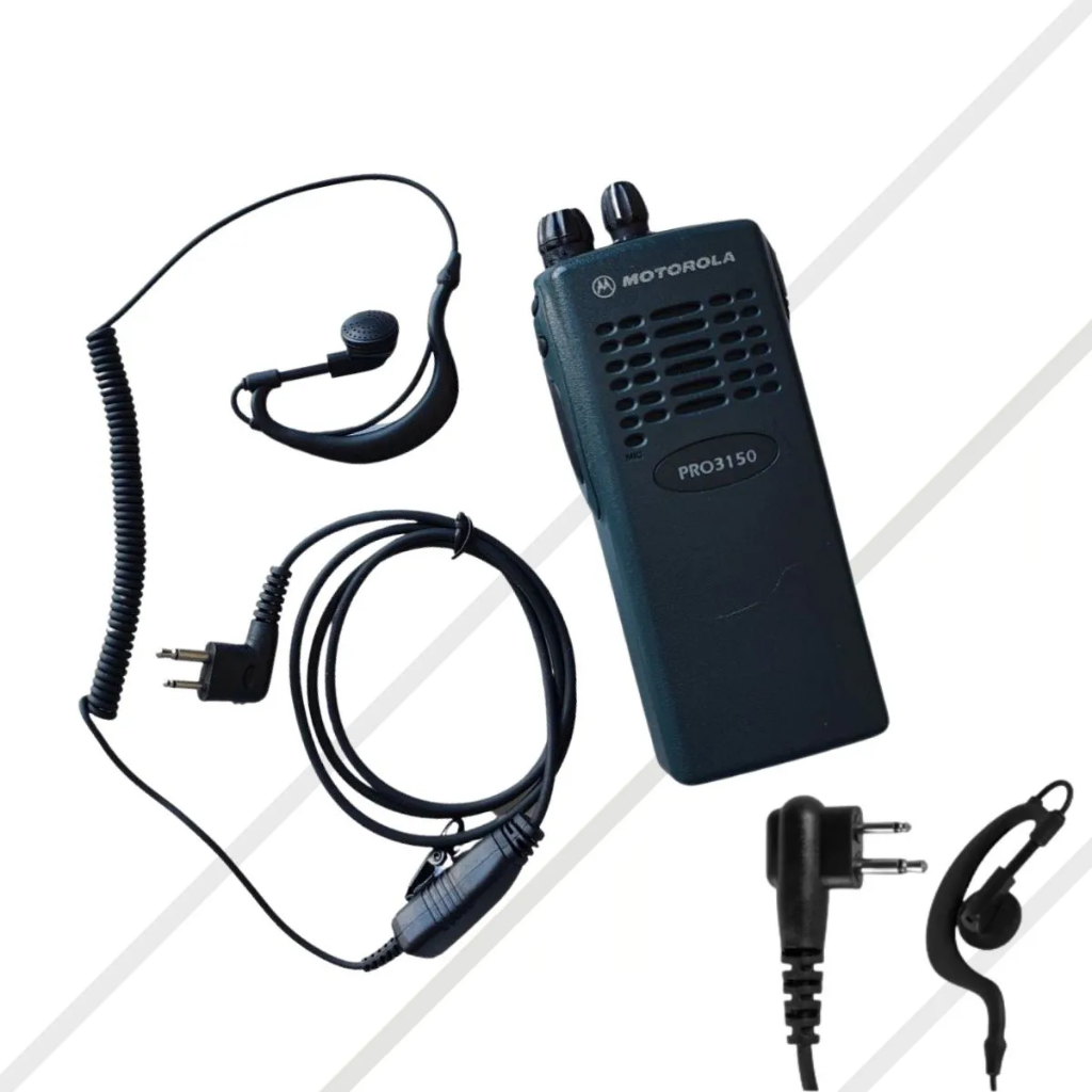 Fone de ouvido com Microfone de lapela ptt tipo C para Radio Ht ...