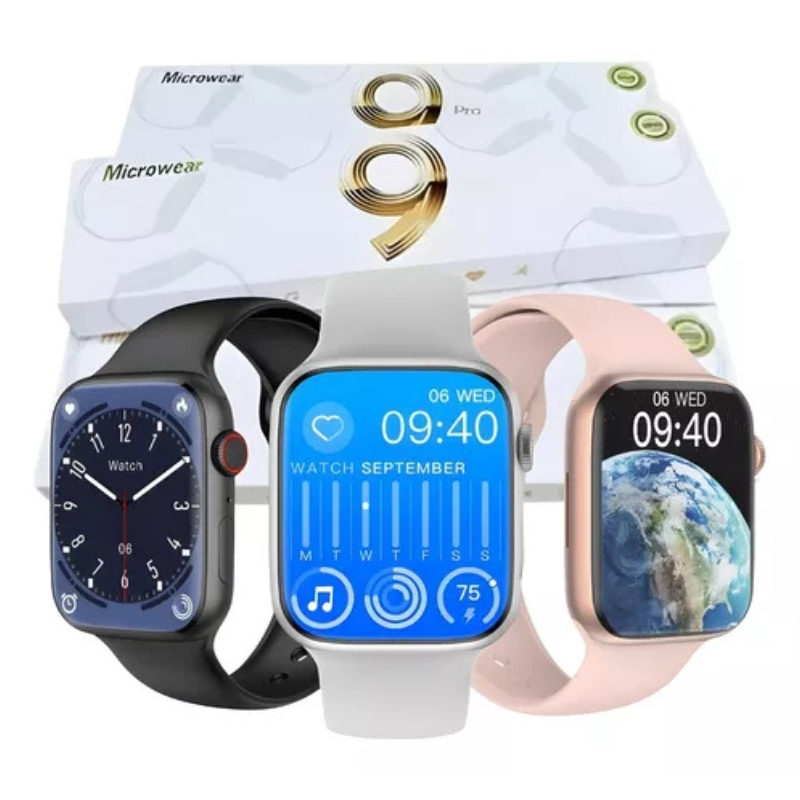 Relógio Inteligente W59 PRO 47MM - Smartwatch Série 9 NFC Novo | Shopee Brasil