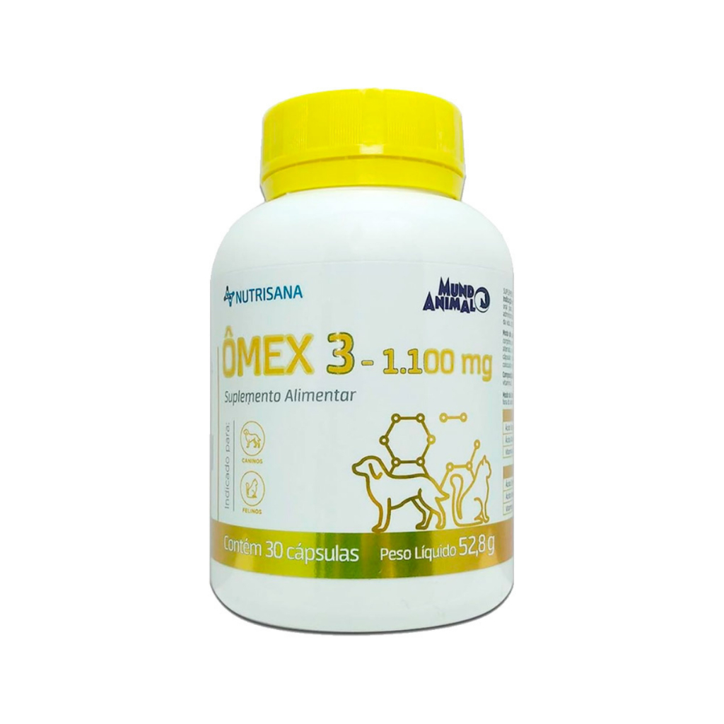 Suplemento Alimentar Ômex 3 1100mg Nutrisana 30 Comprimidos | Shopee Brasil