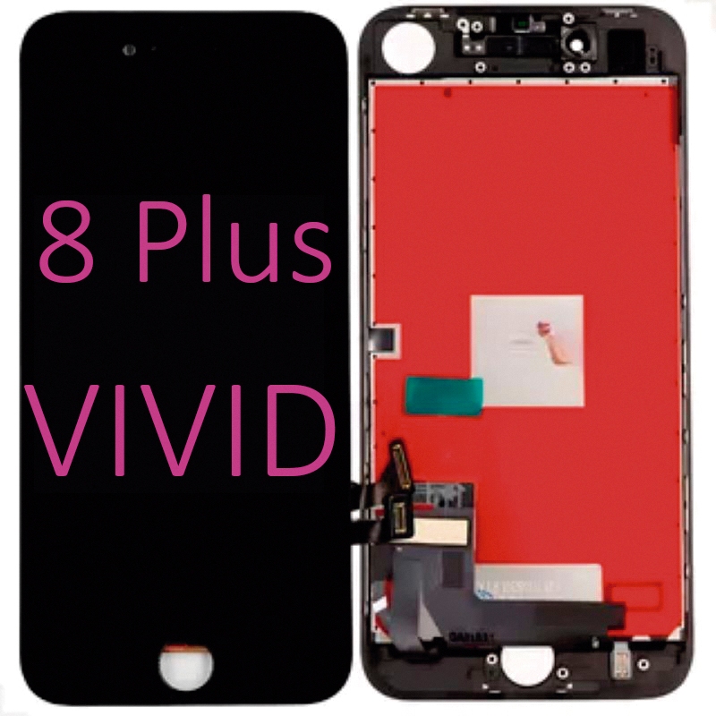 VIVID Tela Frontal Touch Display LCD Compatível Para iP 8 Plus | Shopee ...