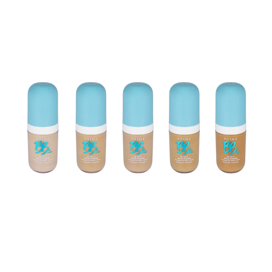 BB Cream 10 em 1 FPS 30 UV/UVB Vizzela 35g | Shopee Brasil