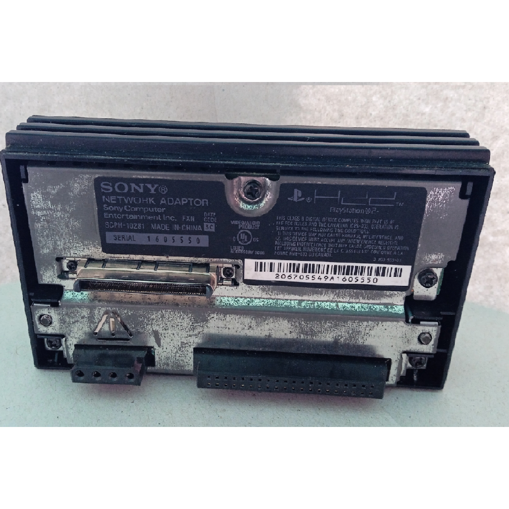 Modem Adaptador Ps2 Rede Network Adapter Hd IDE Ps2 Fat/Orignal Sony ...