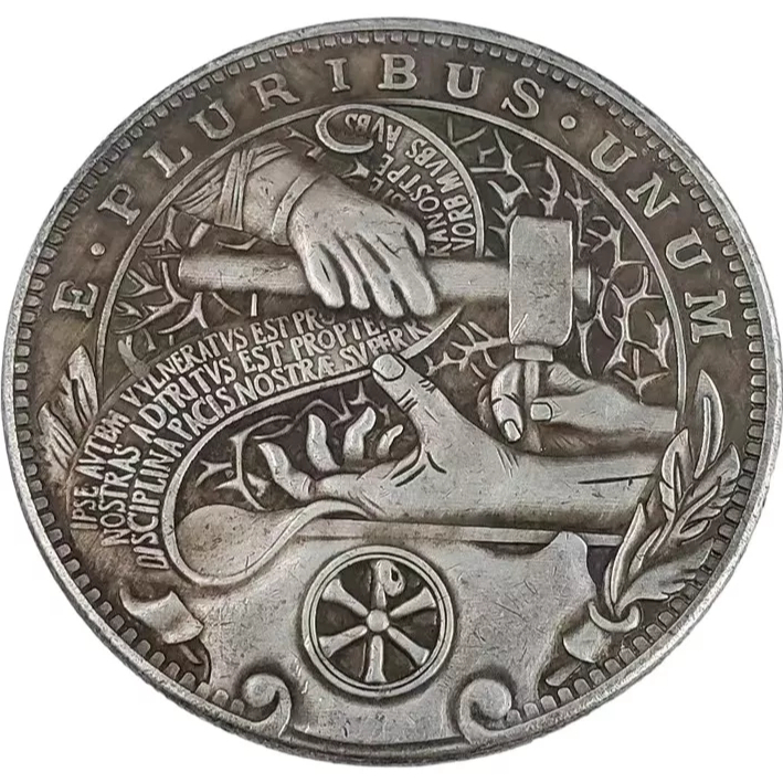 Moeda Hobo Níquel 1 Dólar - a Crucificação de Jesus Cristo - cópia ...