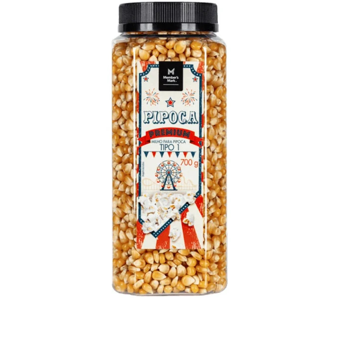 Milho De Pipoca Premium Member's Mark Frasco 700g | Shopee Brasil