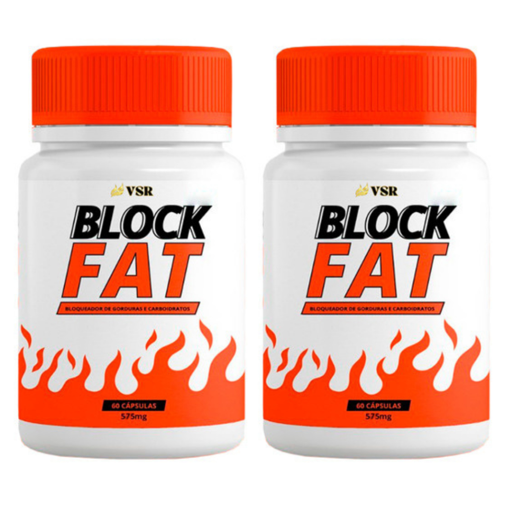 Kit 2 Block Fat 60 Cápsulas Original - Loja Oficial Blockfat | Shopee ...