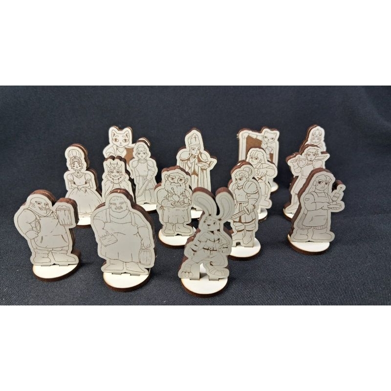 tokens miniatura RPG npc | Shopee Brasil