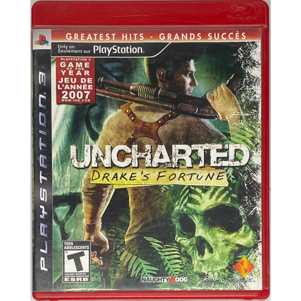 Uncharted Drake's Fortune PS3 - Original - Mídia Física | Shopee Brasil