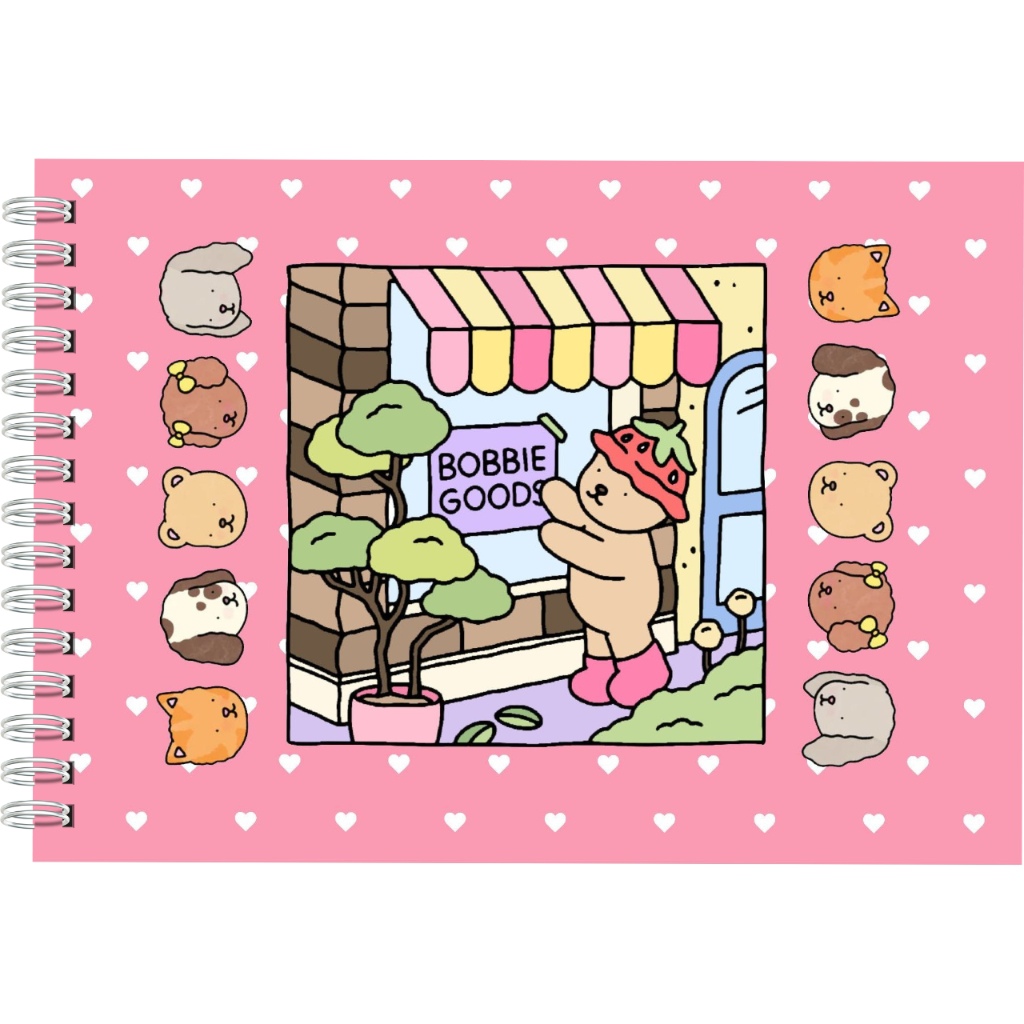 Livro de Colorir Bobbie Goods Folha Grossa 180gr 50Folhas | Shopee Brasil