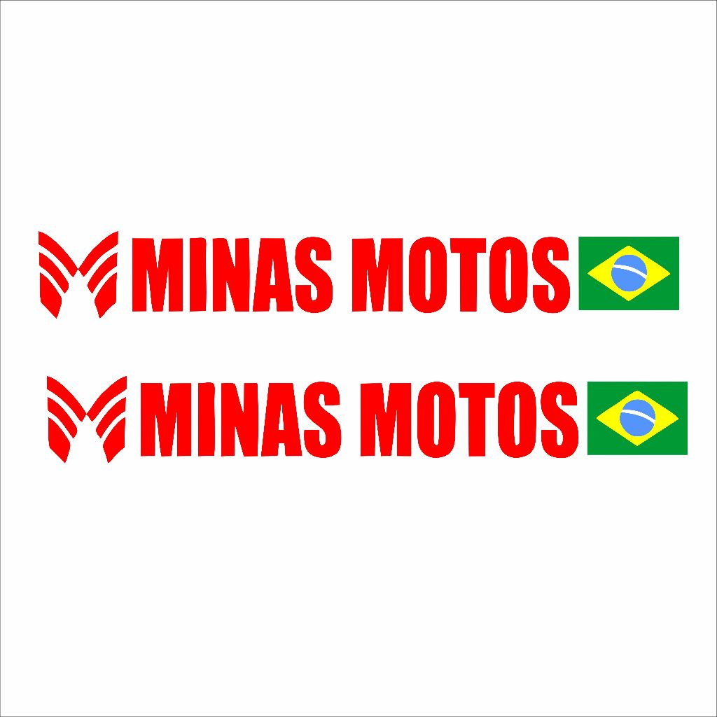 Adesivo Minas Motos (par) 02 Adesivos - Adesivos Para Moto Canela Copo ...