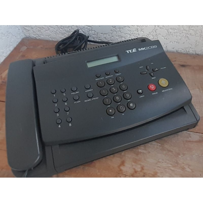 Aparelho de fax TCE MK2099 bivolt ( ler anúncio) | Shopee Brasil