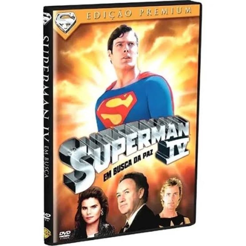 DVD - SUPERMAN IV EM BUSCA DA PAZ EDIÇÃO PREMIUM | Shopee Brasil