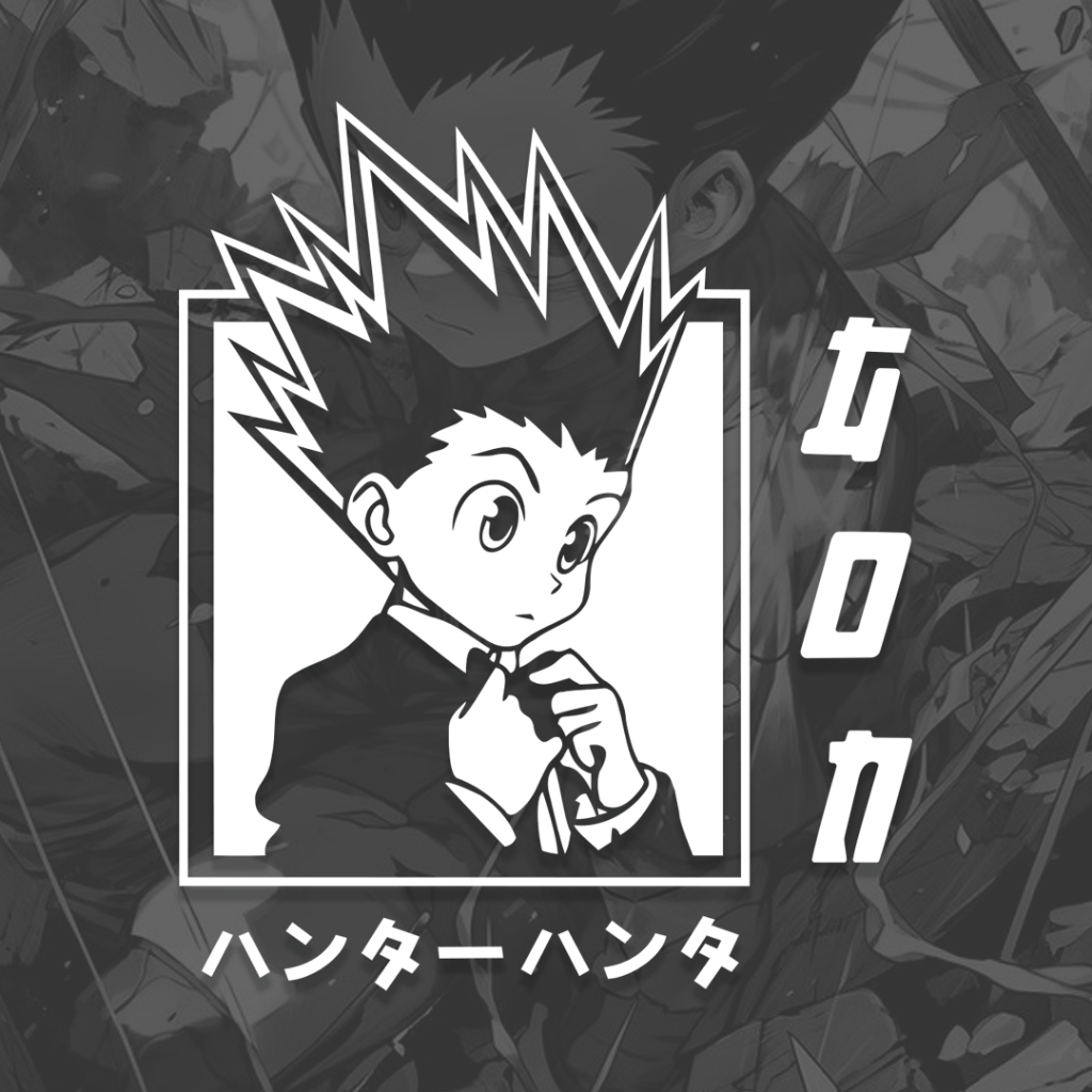Adesivo Gon Hunter x Hunter Gabinete Infinity Anime | Shopee Brasil