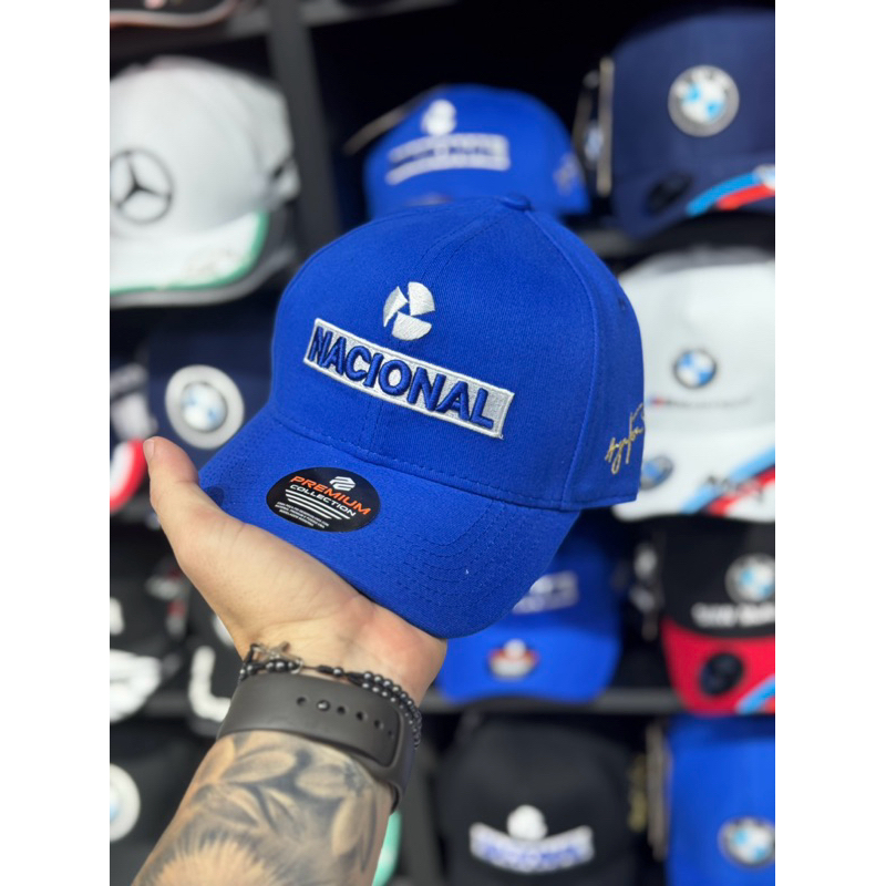 bonés f1 nacional Ayrton Senna comemorativo | Shopee Brasil