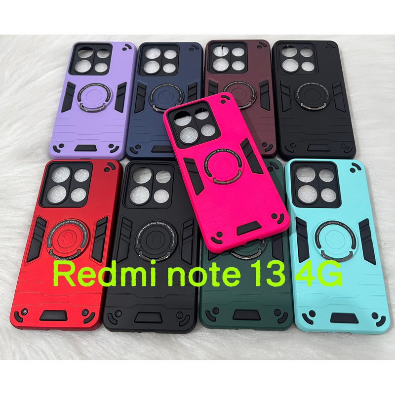 capa capinha anti impacto com suporte para Redmi note 13 4G | Shopee Brasil