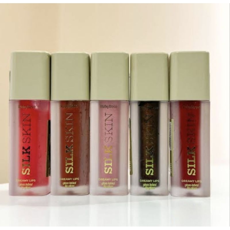 Gloss Labial Dream Lips Silk Skin Rubyrose | Shopee Brasil