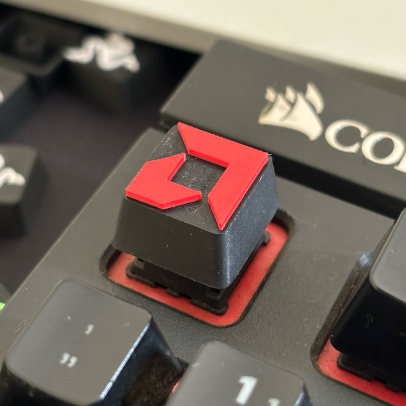 TECLA KEYCAP AMD PREMIUM QUALIDADE PARA TECLADO MECANICO | Shopee Brasil