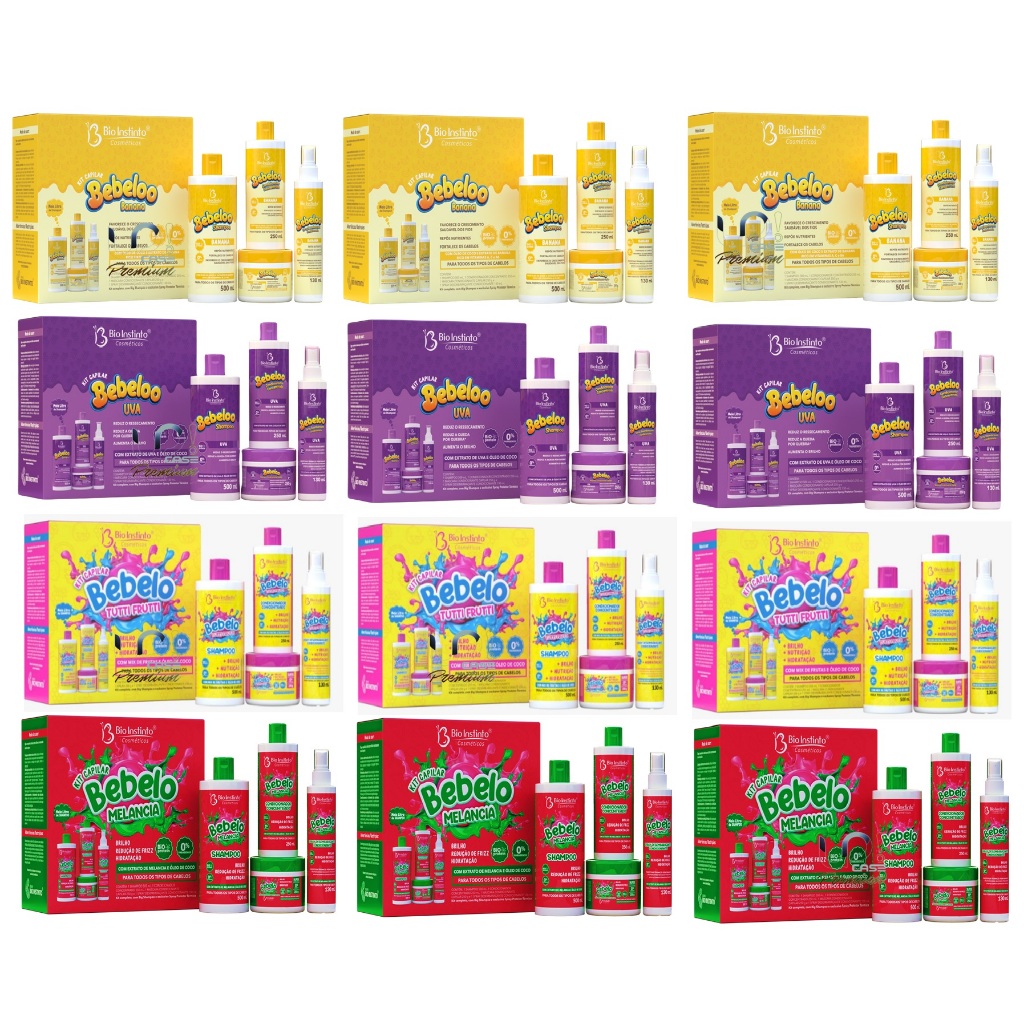 Kit Bebeloo Bio Instinto ( 12 kits de 4 unidades ) Kit Bio Instinto ...