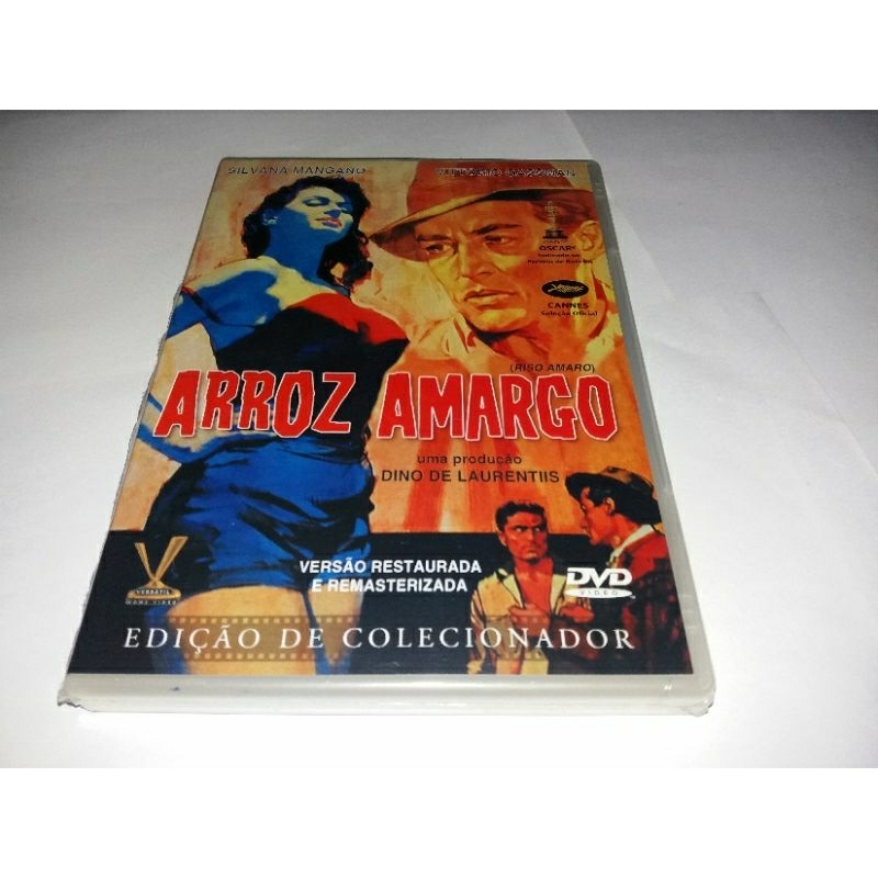 Dvd - Arroz Amargo - 1949 - Silvana Mangano - Vittorio Gassman ...