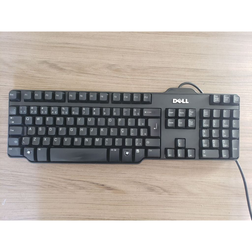 Teclado Dell RT7D50 C/fio Portugues | Shopee Brasil