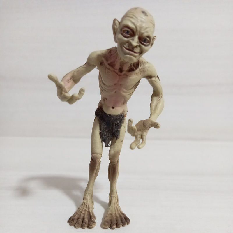 Boneco Sméagol (Smigol) Gollum Senhor dos Anéis Original Mattel 2003 ...