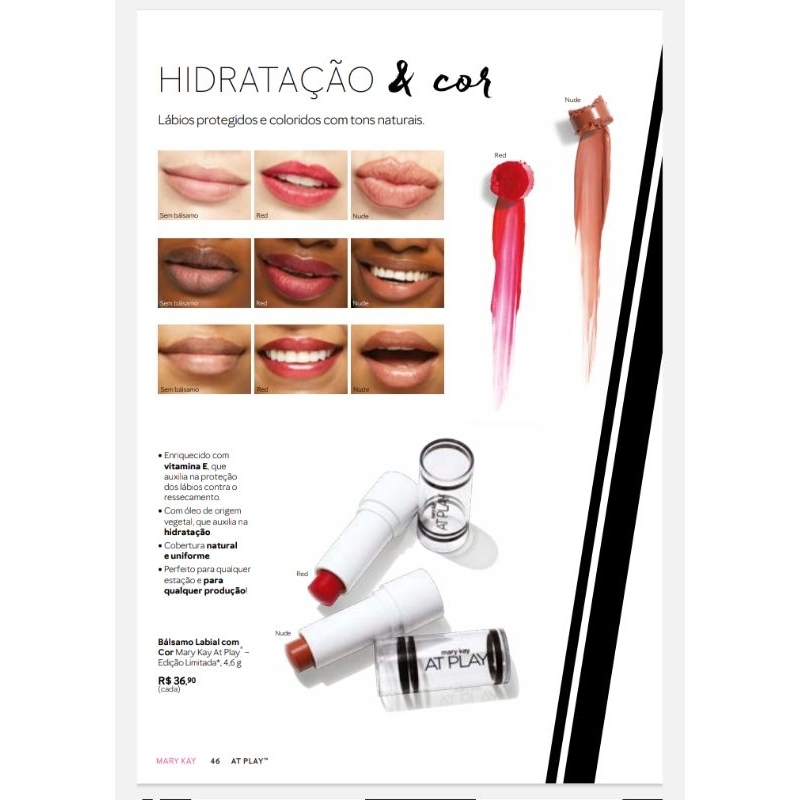 Bálsamo labial/ Mary Kay | Shopee Brasil