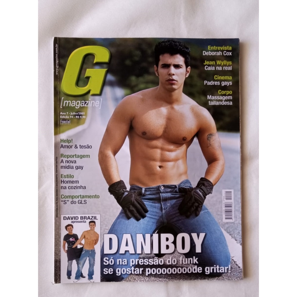 Revista gay G magazine Daniboy (leia) | Shopee Brasil