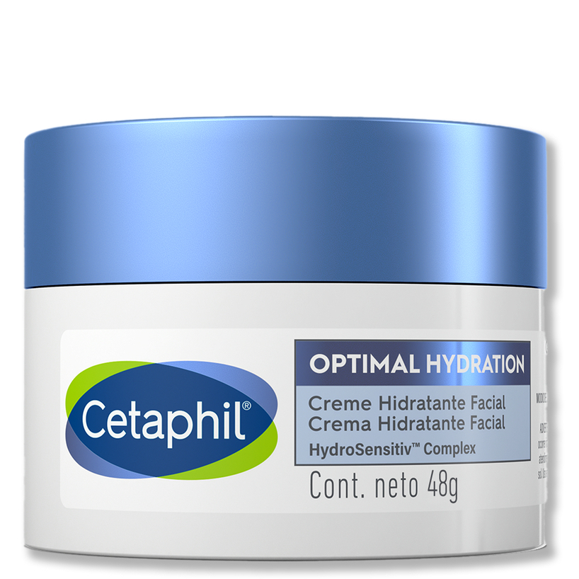Cetaphil Creme Hidratante Facial Optimal Hydration 48g | Shopee Brasil