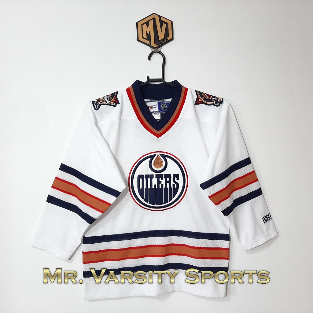 Edmonton Oilers - Modelo Retro Exclusivo - A Pronta Entrega no Brasil ...