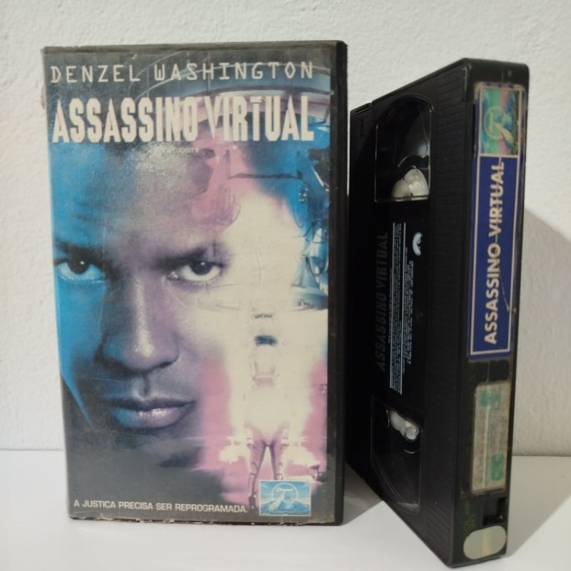 VHS - ASSASSINO VIRTUAL - LEGENDADO DENZEL WASHINGTON | Shopee Brasil