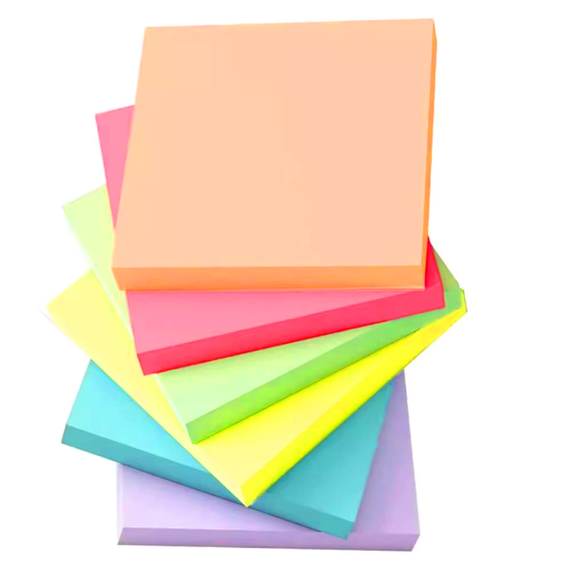 Bloco de Anotações Adesivo Sticky Note 76x76 Colorido 100 Folhas ...