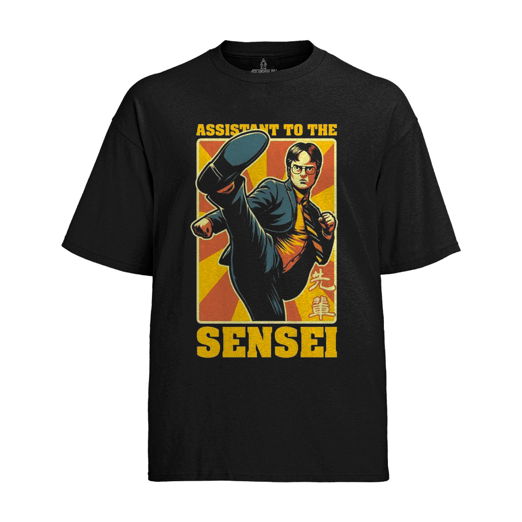 Camiseta Graphic Tee Tshirt The Office Dwight Schrute Sensei | Shopee ...