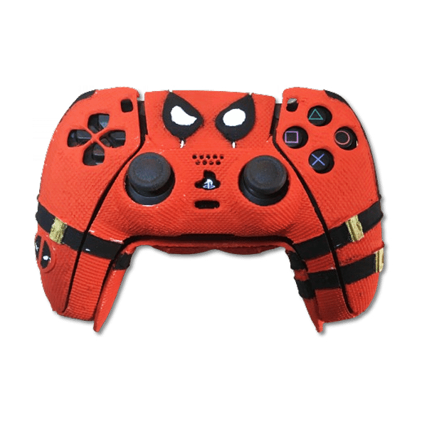 capa case deadpool para controle ps5 - pintado a mão | Shopee Brasil