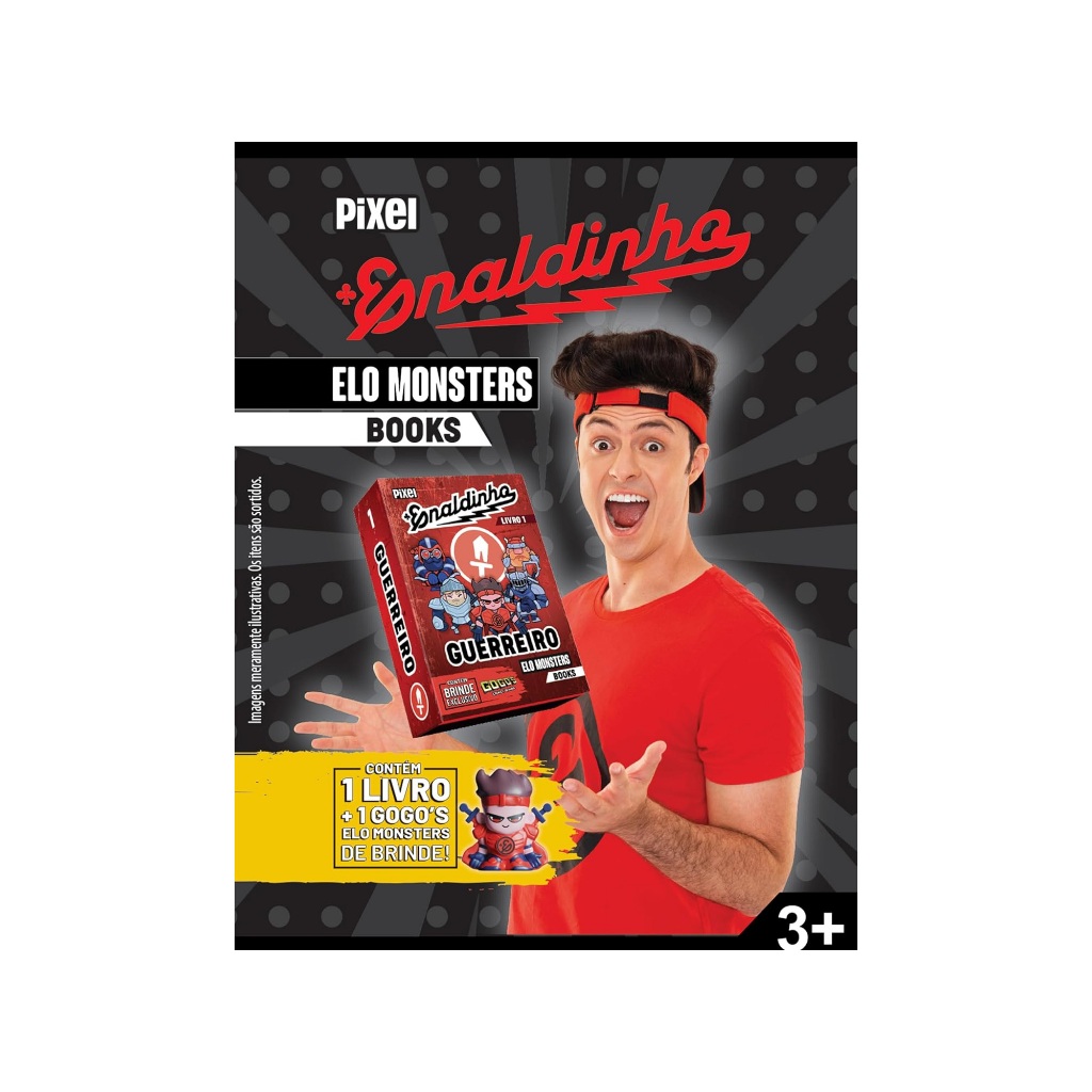 Coleção Elo Monsters Books - Enaldinho - Flow Pack | Shopee Brasil