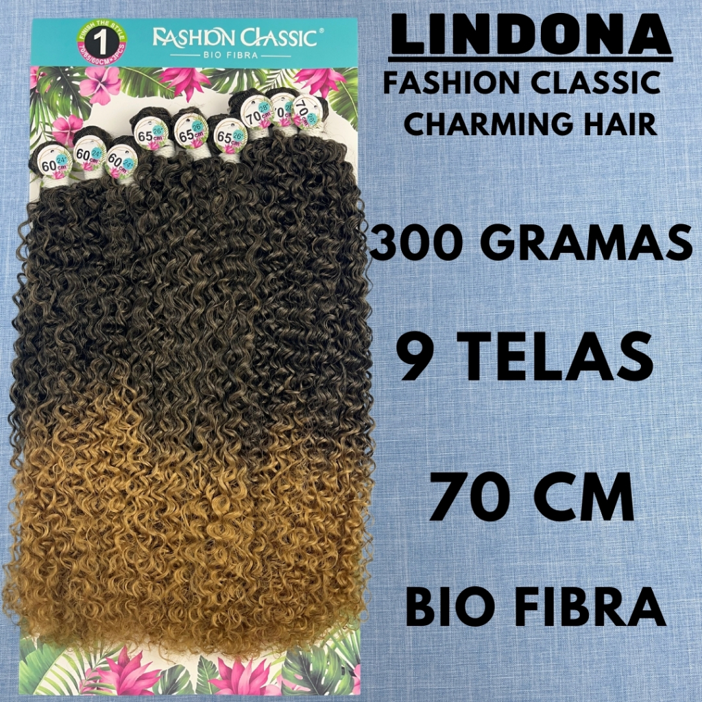 Lindona 70cm FASHION CLASSIC/CHARMING HAIR Cabelo Cacheado Cacho ...