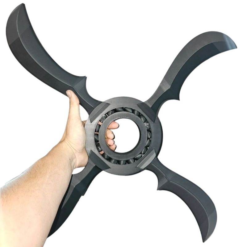 NOVO Grande Fuuma Shuriken Spinner NARUTO demon wind Action Figure ...