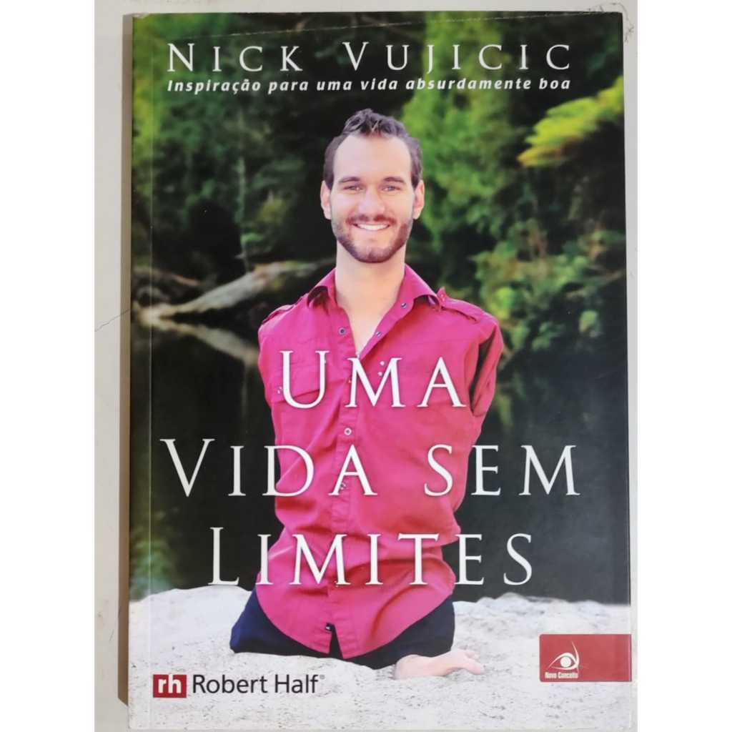 Um vida sem limites de Nick Vujicic | Shopee Brasil