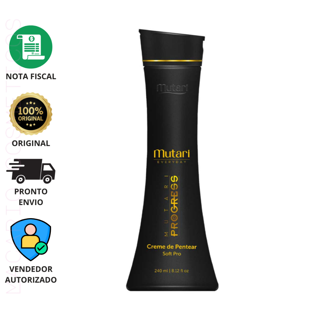 Creme de Pentear Pós Progressiva Mutari Progress - 240ml | Shopee Brasil