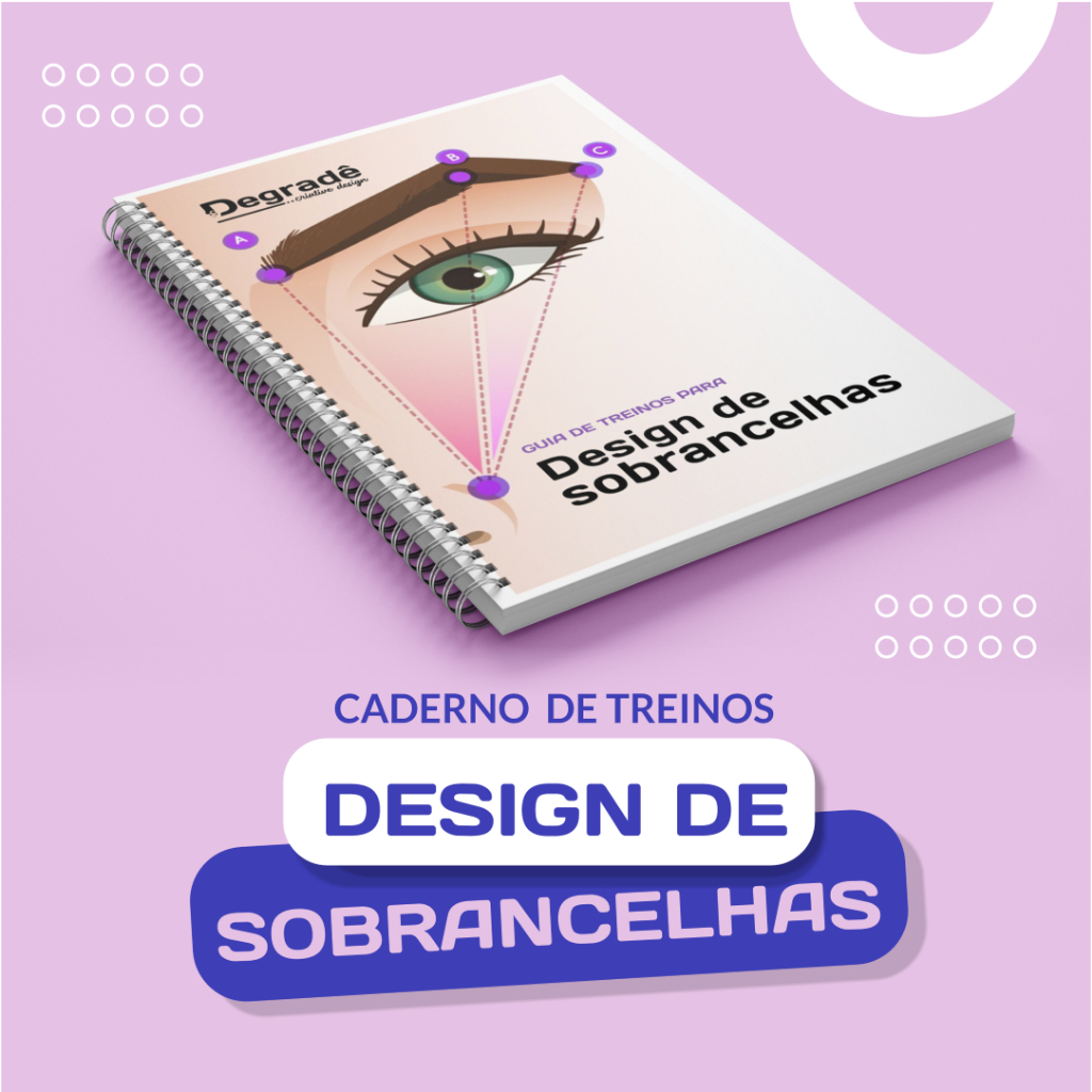 Guia De Treinos Design De Sobrancelhas Caderno De Treino Apostila De