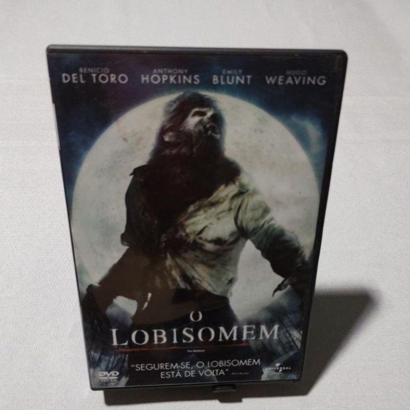 DVD FILME O LOBISOMEM USADO DUBLADO ORIGINAL 28 | Shopee Brasil