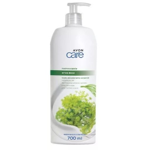 Avon Care Loção Desodorante Corporal Erva Doce 700ml Val 08/27 | Shopee ...