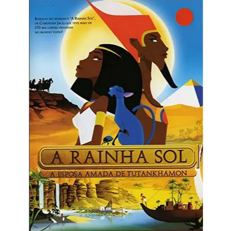 DVD Original A Rainha Sol A Historia De Akhesa E Tutankhamon | Shopee Brasil