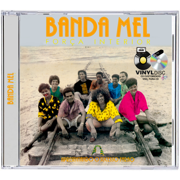CD BANDA MEL - FORÇA INTERIOR 1987 / EDÇAO VINYL DISC | Shopee Brasil