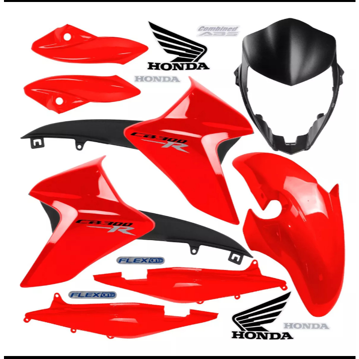 KIT CARENAGEM CB 300R 2014/15 | Shopee Brasil