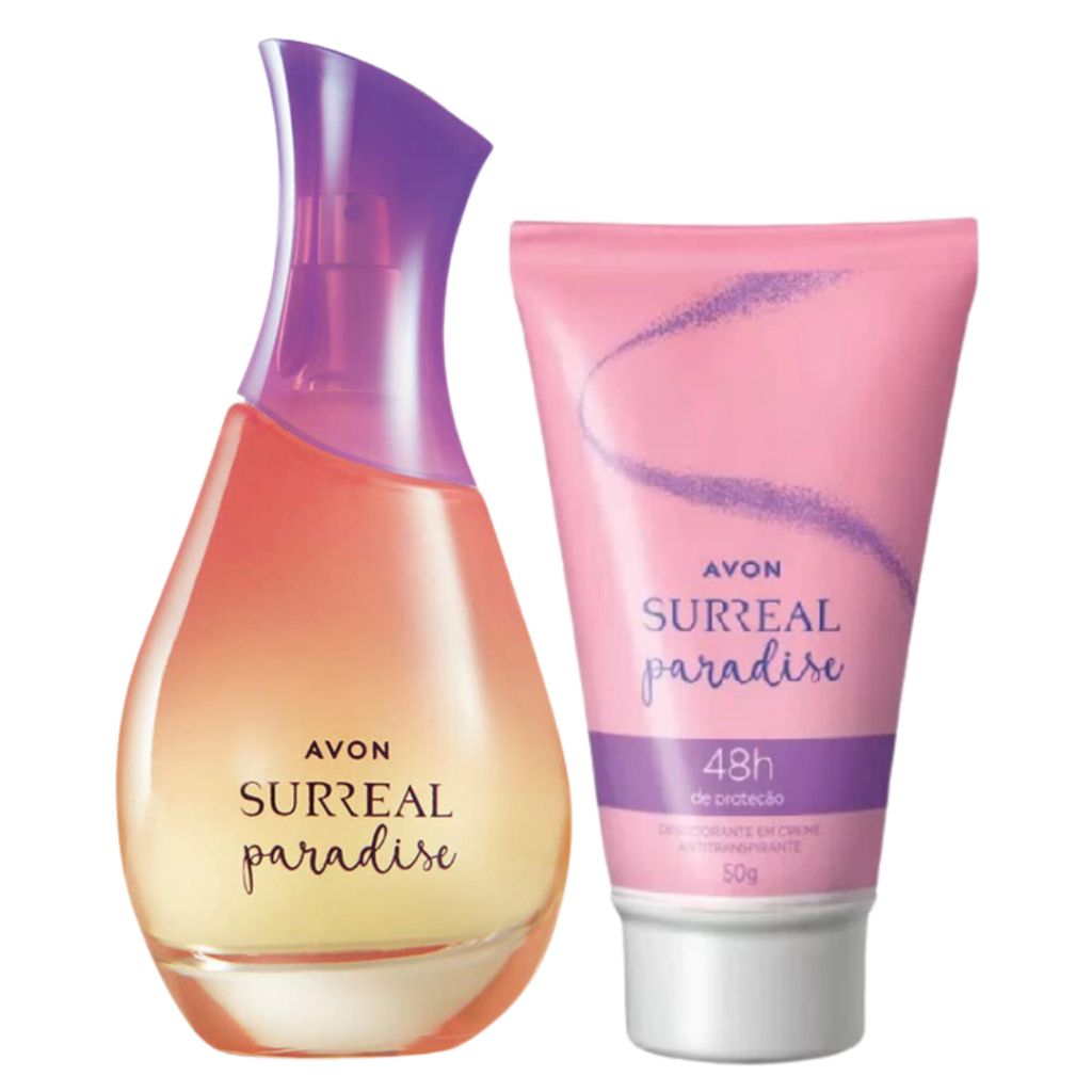 Kit Surreal Paradise Avon Perfume + Desodorante Hidratante | Shopee Brasil