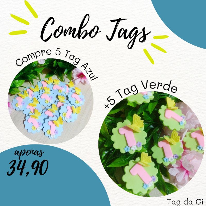 10 Tags de Biscuit 1 Ano para Lembrancinha Personalizada | Shopee Brasil
