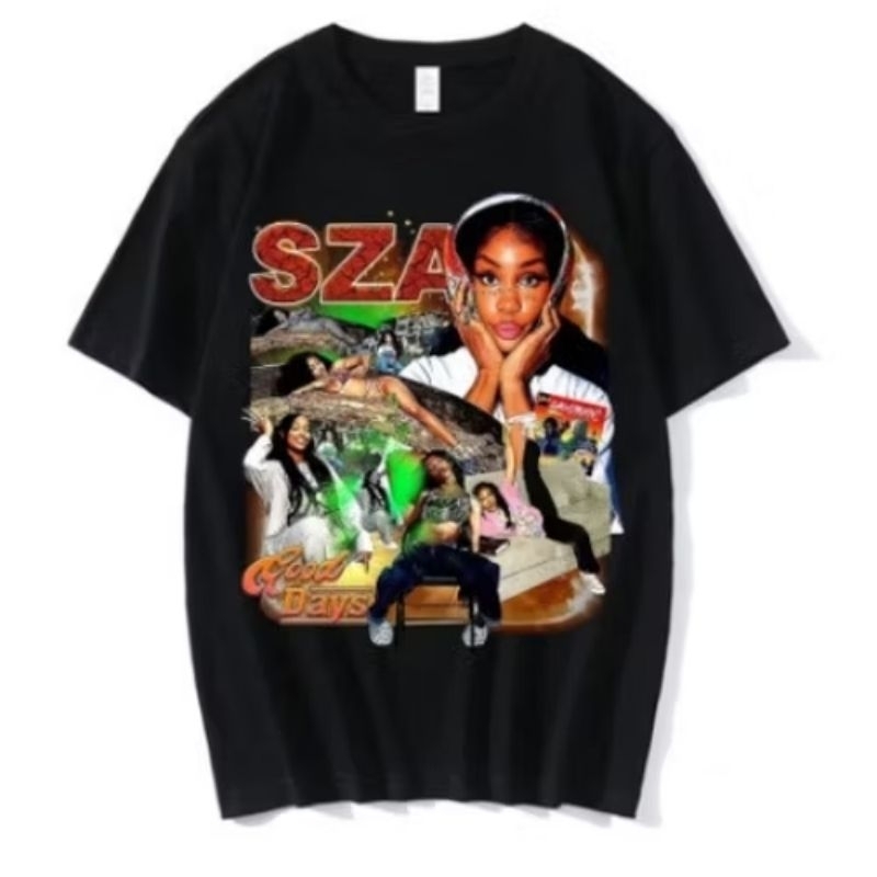camisa cantora sza (100%algodão) | Shopee Brasil