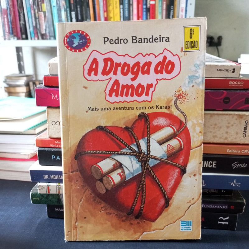 Livro A Droga do Amor - Pedro Bandeira | Shopee Brasil